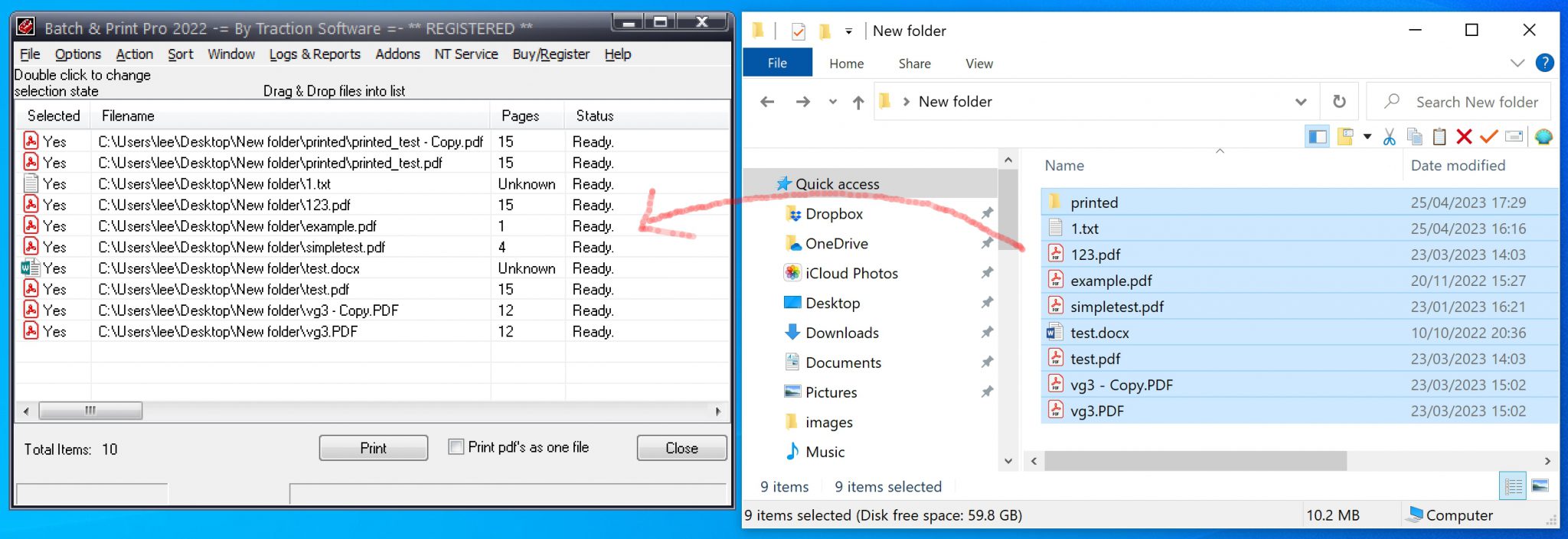 How to Get a List of Files in a Folder and Print Them - Print Tips