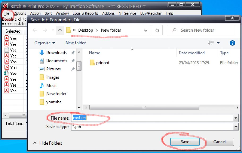 How to Get a List of Files in a Folder and Print Them - Print Tips