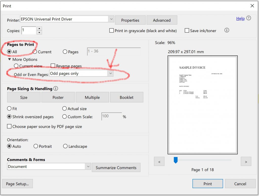 How to print Two-Sided Manually: Duplex Printing With Any Printer - Print Tips