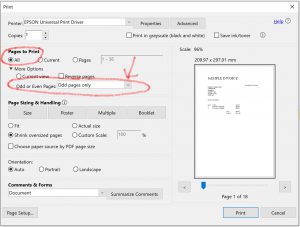 How to print Two-Sided Manually: Duplex Printing With Any Printer ...