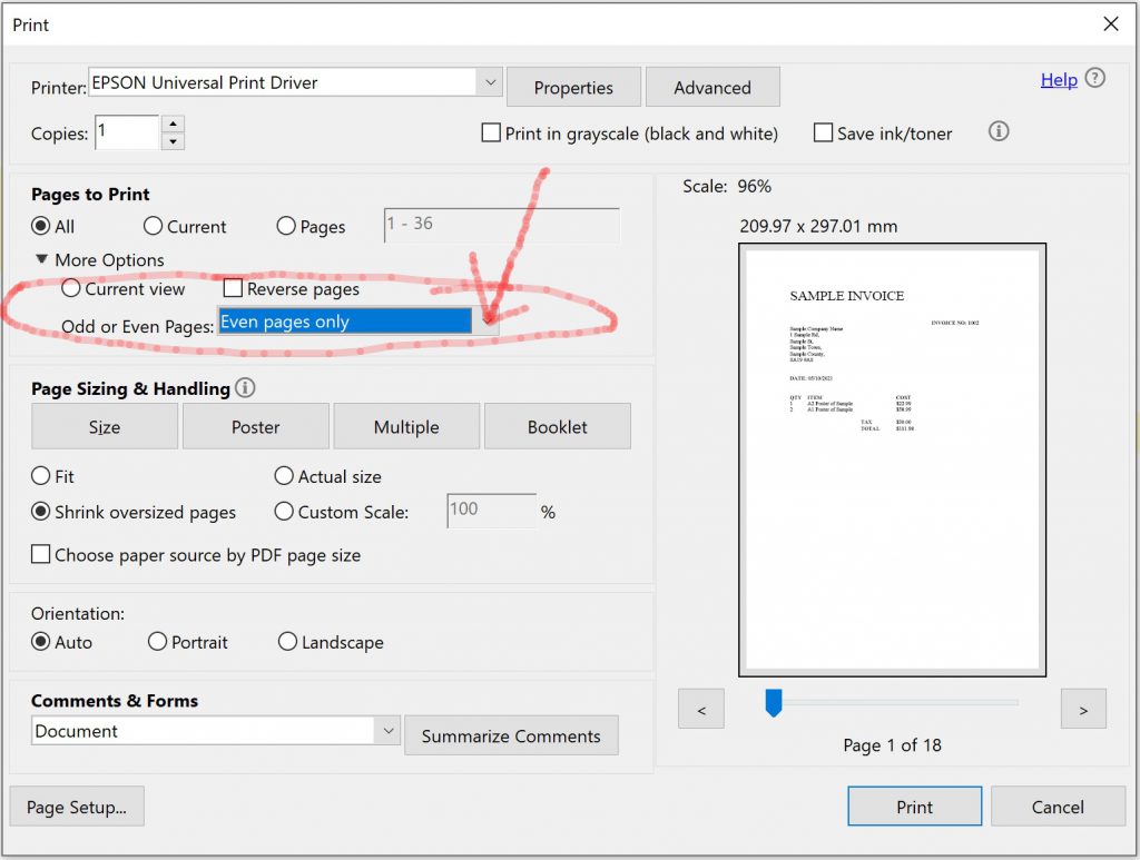 How to print Two-Sided Manually: Duplex Printing With Any Printer ...