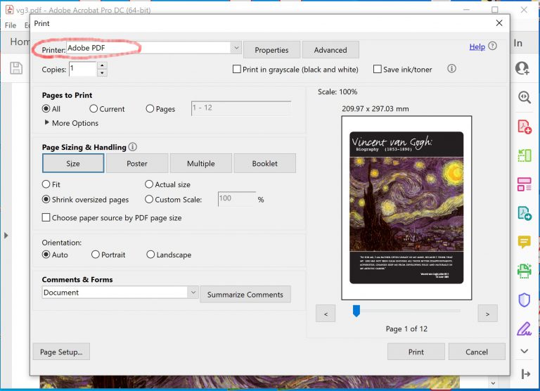 How to Print a Booklet in PDF Format Using Adobe Acrobat Pro - Print Tips