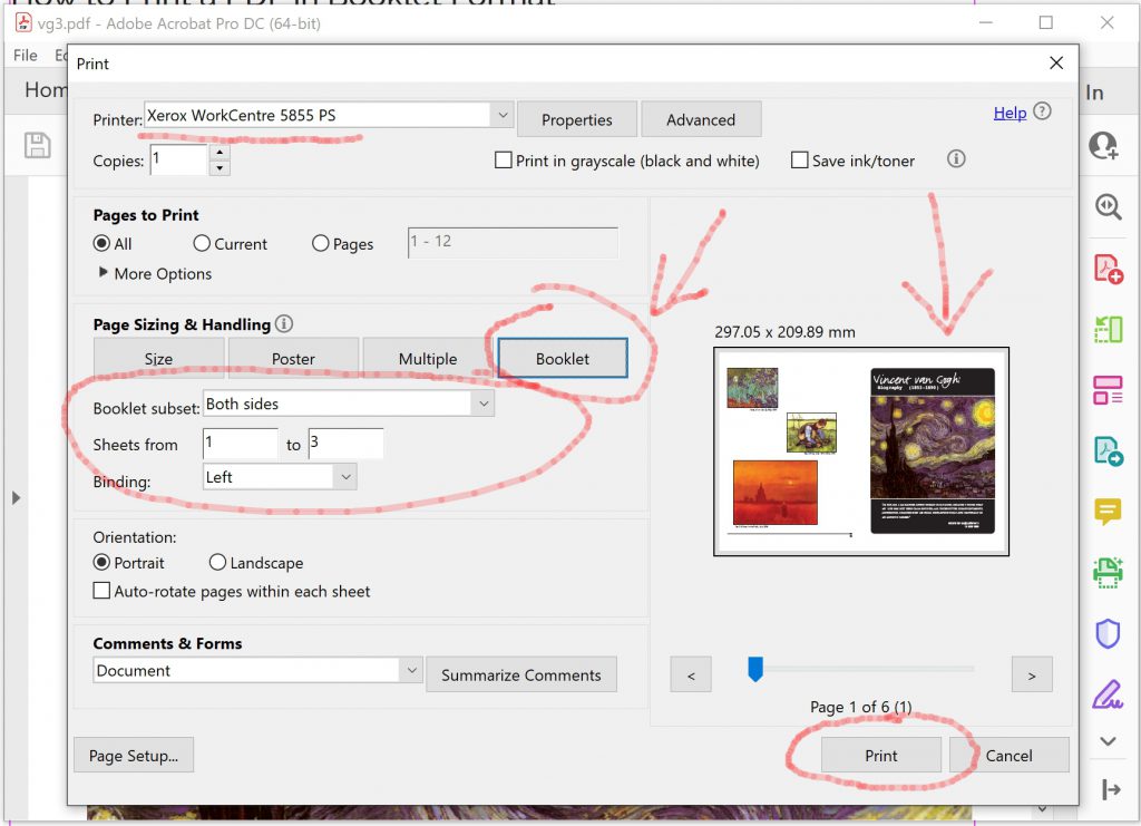 How to Print a Booklet in PDF Format Using Adobe Acrobat Pro - Print Tips