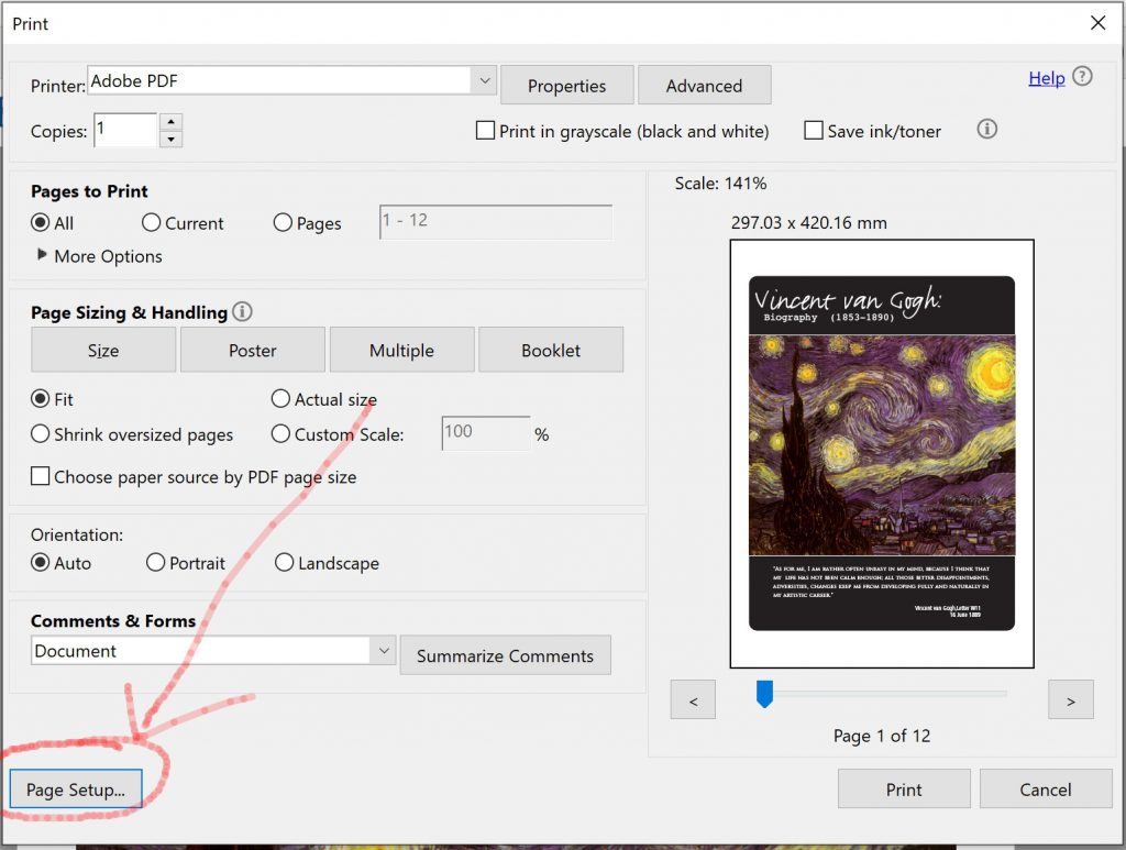 How to Print A3 Size PDF Using Adobe Acrobat Pro - Print Tips