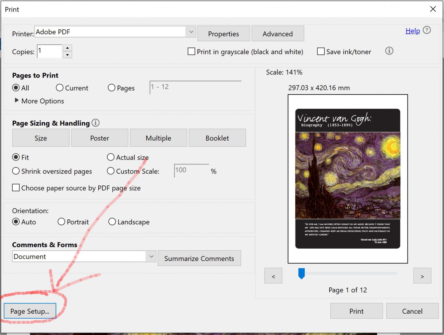 How to Print A3 Size PDF Using Adobe Acrobat Pro - Print Tips