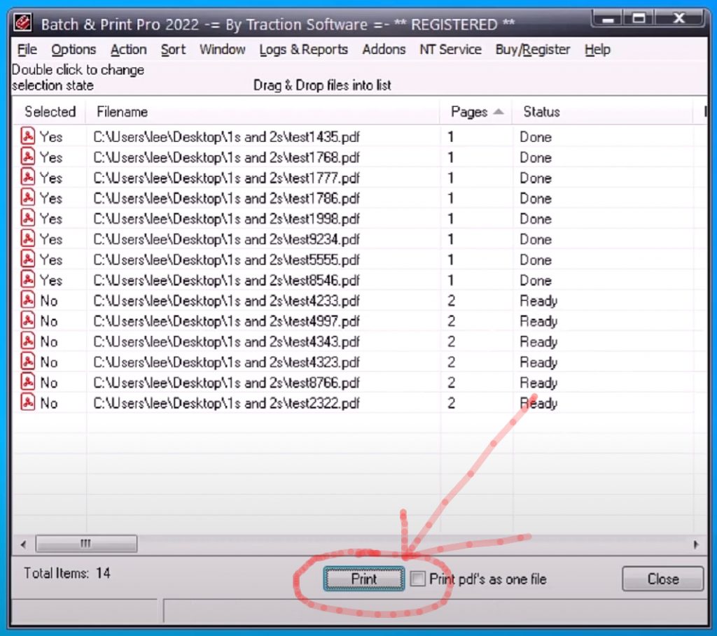 How to Batch Print Files in Order of Number of Pages - Print Tips