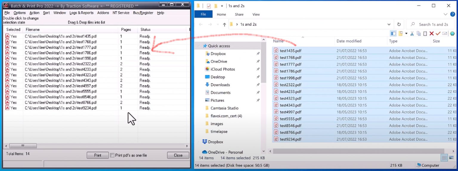 How to Batch Print Files in Order of Number of Pages - Print Tips